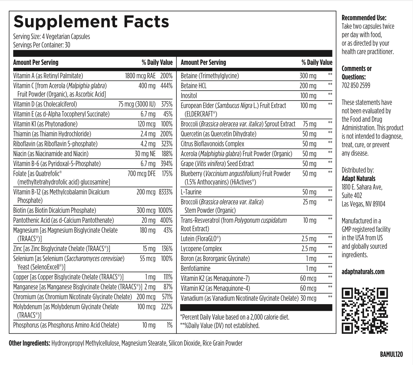 Core Plus Bundle - Adapt Naturals